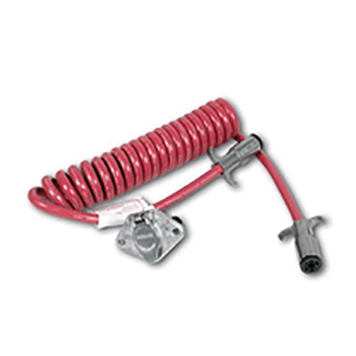 7 to 6 Way Coiled Lighting Cable – NSA RV Products