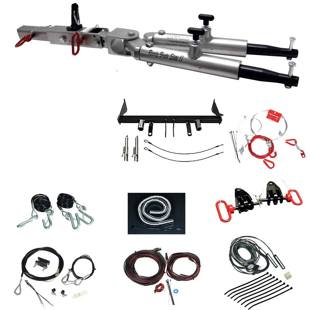 Ready Brute Elite II Tow Bar kit with Braking System - 8,000 lb ...